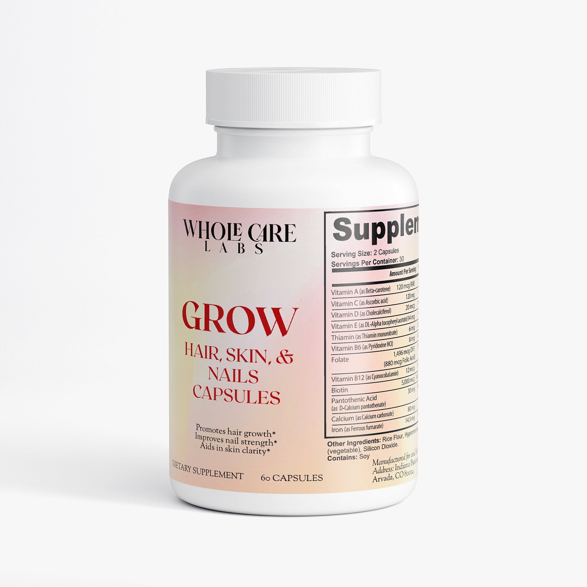 Grow - Capsules – wholecarelabs
