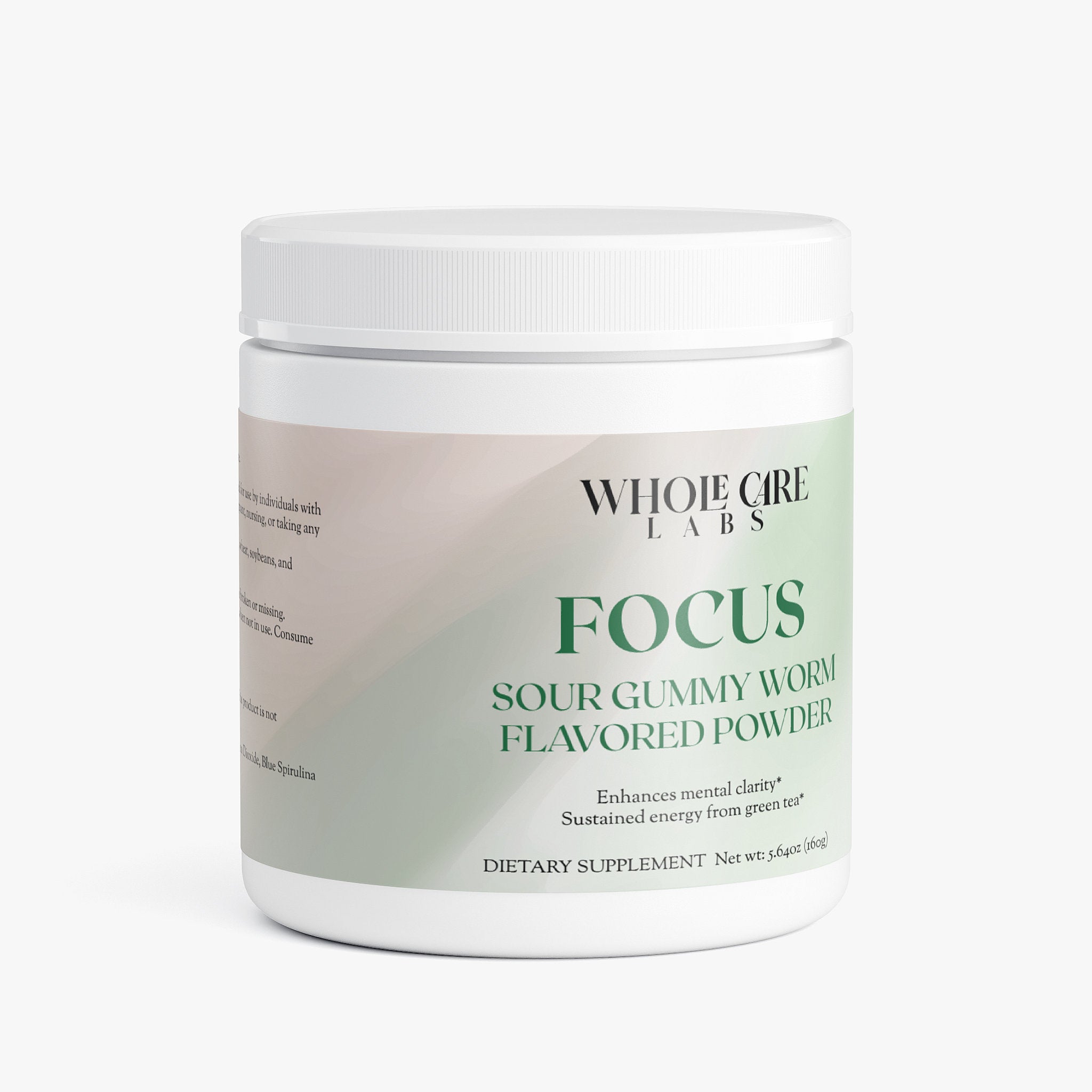 Focus Powder (Sour Gummi Worm) – wholecarelabs