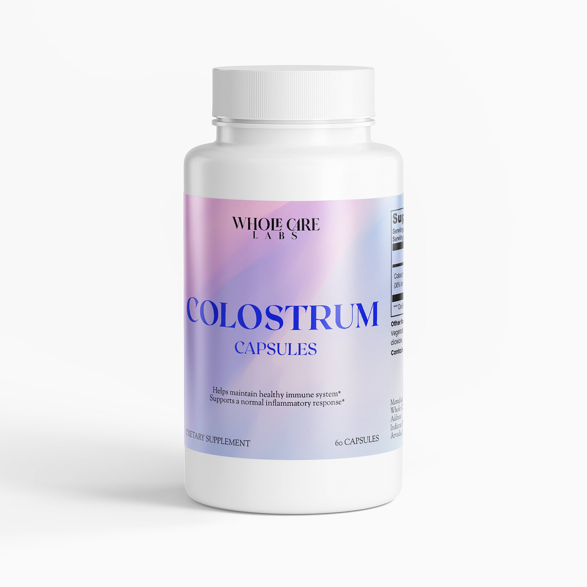 Colostrum Capsules – wholecarelabs